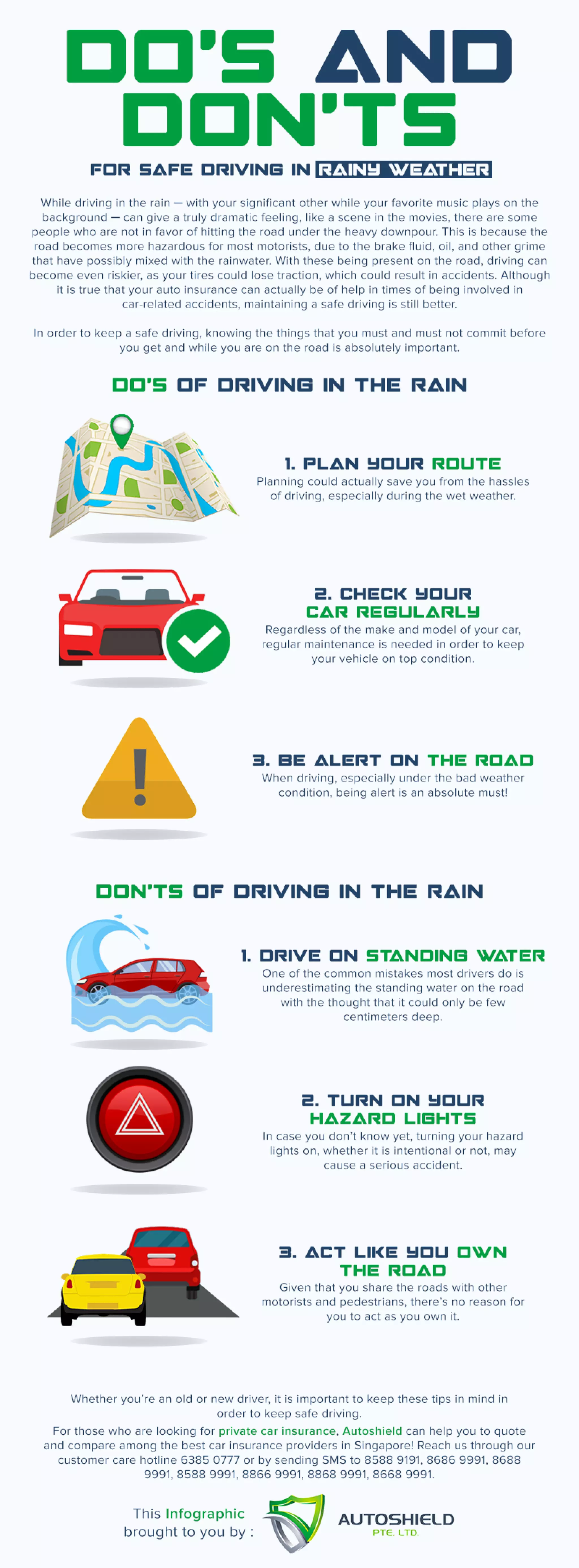 Do’s and Don’ts for Safe Driving in Rainy Weather | PDF