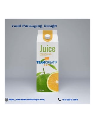 Food Packaging Design | PDF
