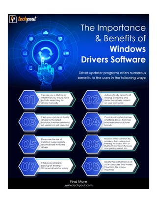 The Importance & Benefits of Driver Updater Software | PDF | Operating Systems | Computer ...