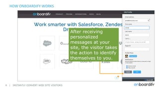 How to Onboard Your Site Visitors | PDF