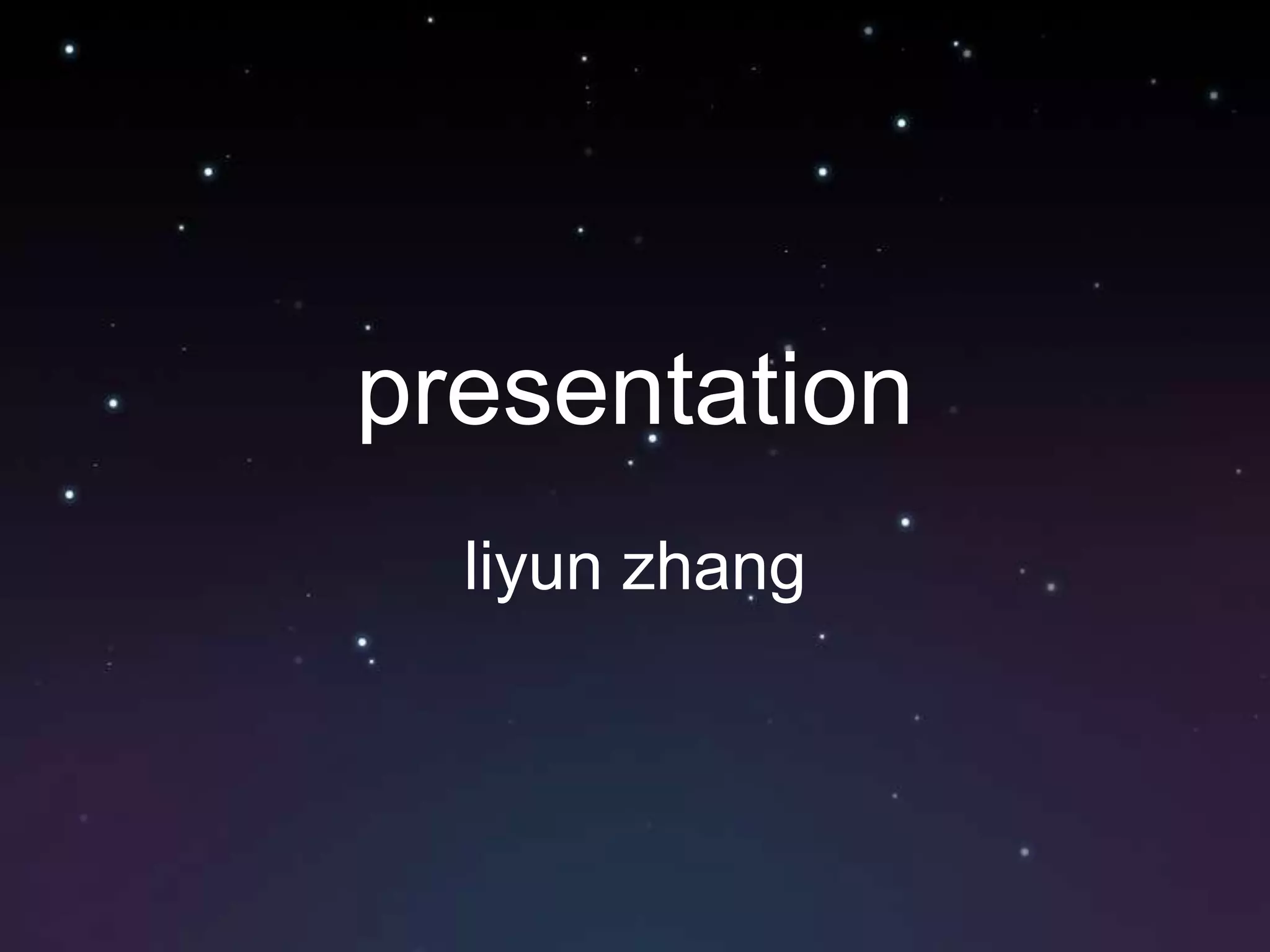 liyun zhang | PPTX