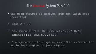 Convert decimal to binary | PPTX