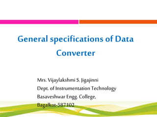 Converter specification | PPT