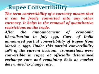Deemed Export and Rupee Convertibility | PPTX