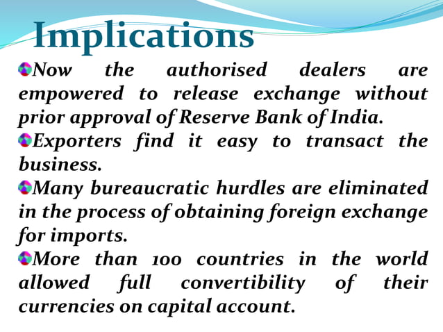 Deemed Export and Rupee Convertibility | PPTX | Stocks and Bonds ...