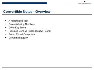 Burkland Associates Convertible Note Presentation | PPT | Stocks and ...