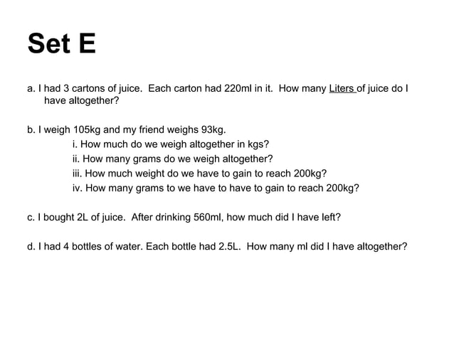 Converting Metric Units | PPT
