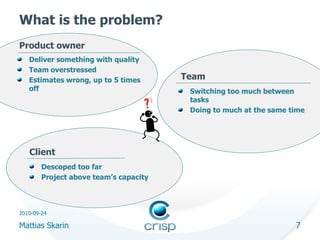 Converting a scrum team to kanban - Mattias Skarin | PDF | Rugby | Sports