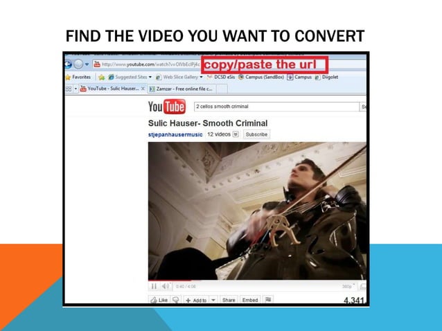 Converting files with zamzar | PPT