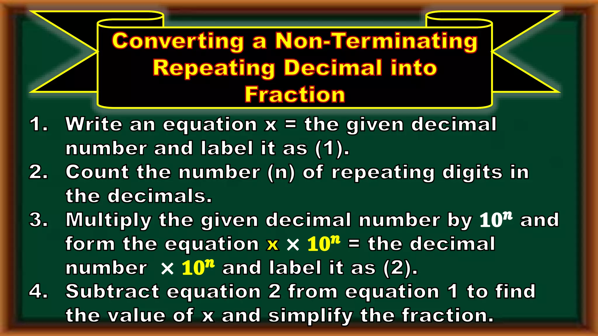 Converting forms of rational numbers | PPTX