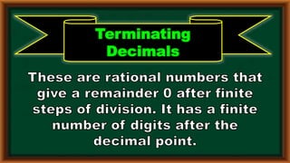 Converting forms of rational numbers | PPT
