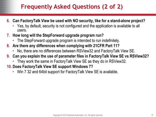 Converting from RSView32 to FactoryTalk View SE.ppt
