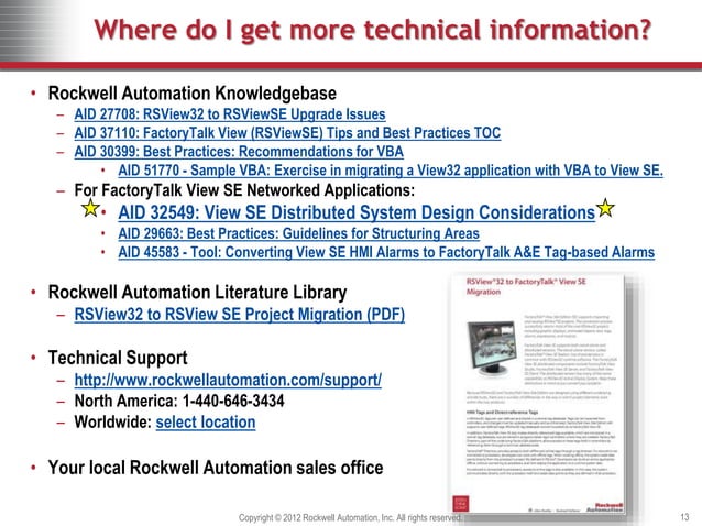 Converting from RSView32 to FactoryTalk View SE.ppt