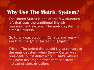 Converting in metric | PPT