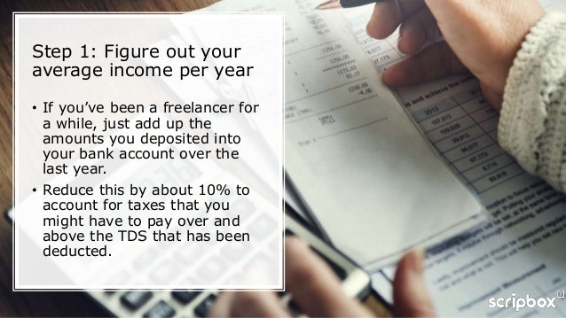 Freelancer? - Convert your irregular income to a regular one.