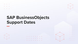 Converting SAP Business Objects to a New Architecture Solution | PDF ...