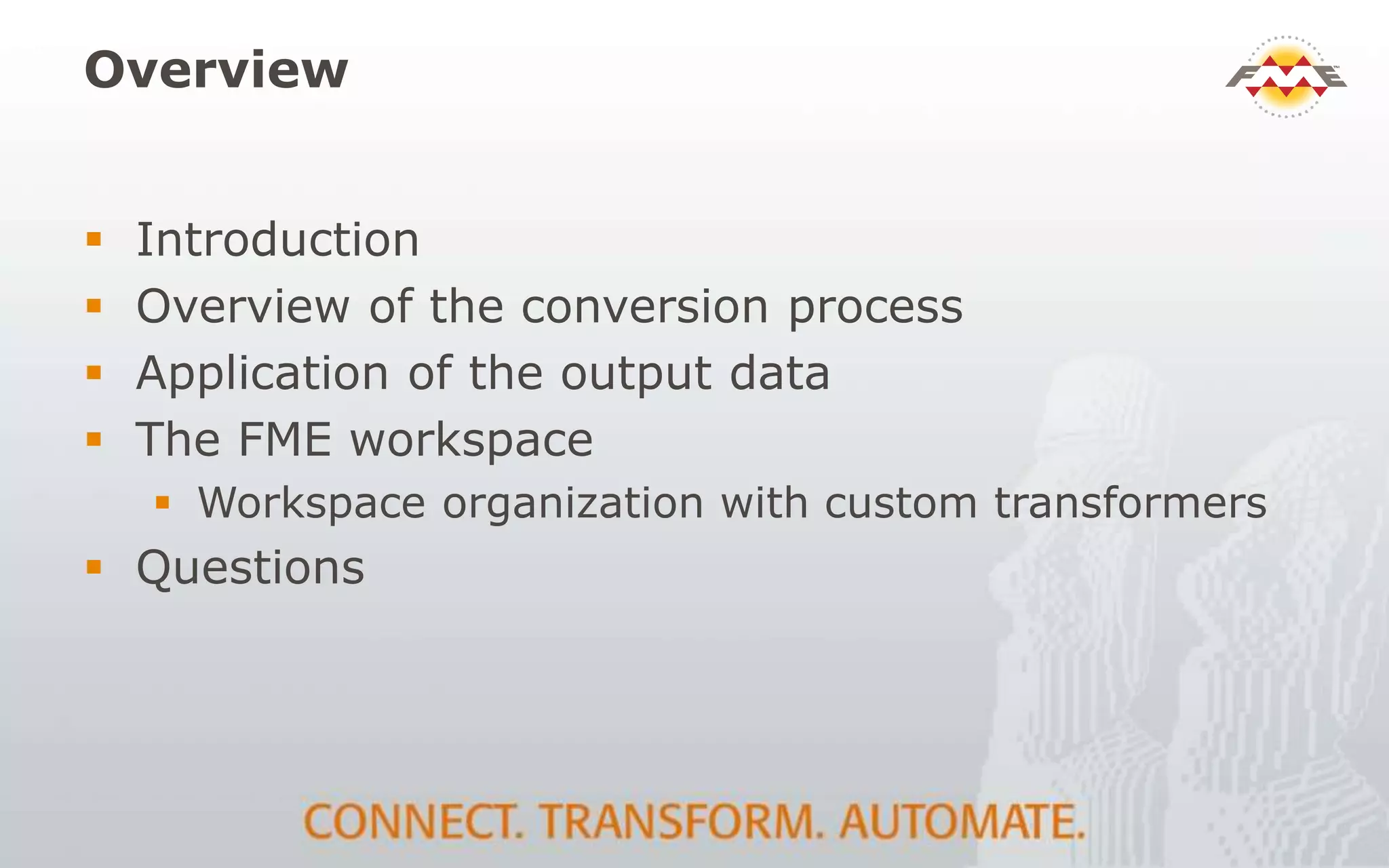 Converting the City’s Electrical Data from Smallworld to Microstation ...