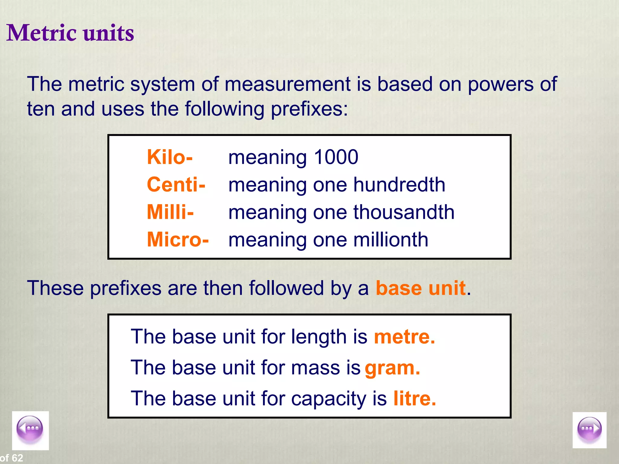 Converting unit measures | PPT