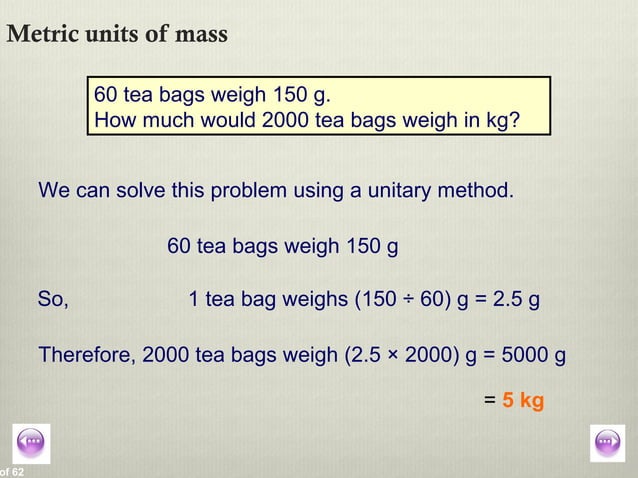 Converting unit measures | PPT