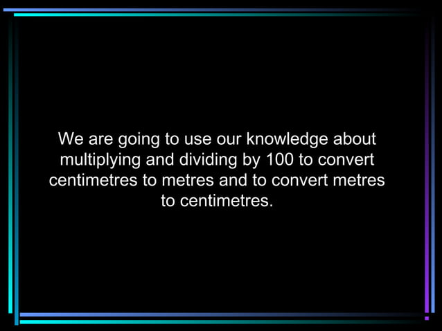 Converting units | PPT