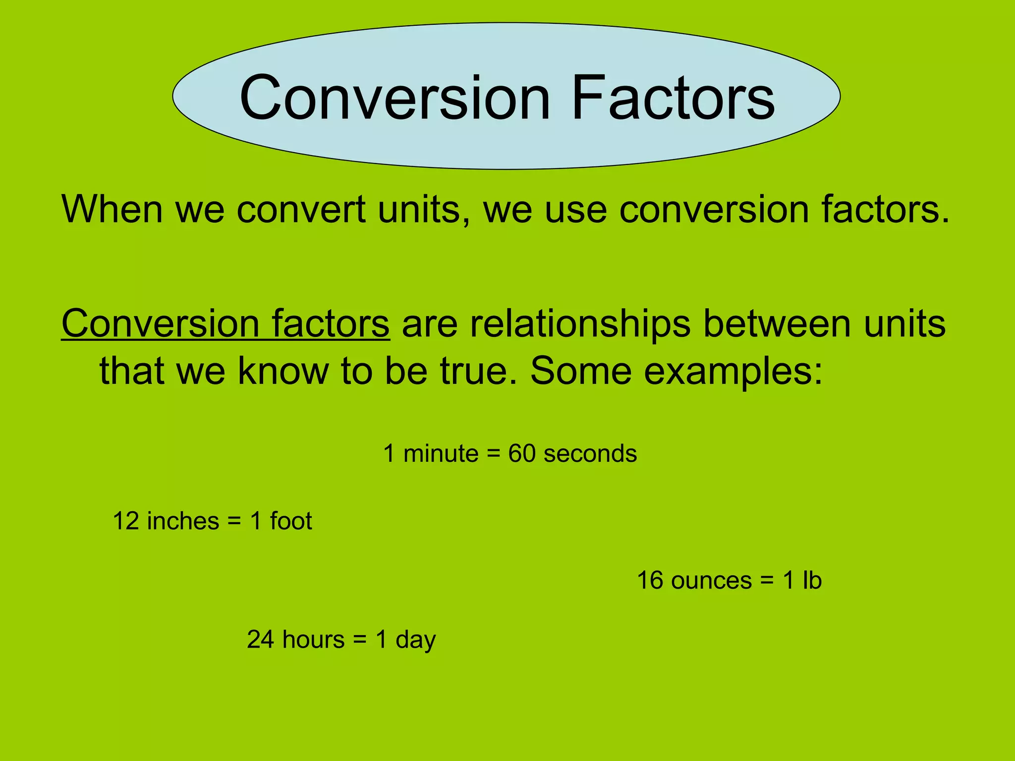 Converting units powerpoints | PPT | Free Download