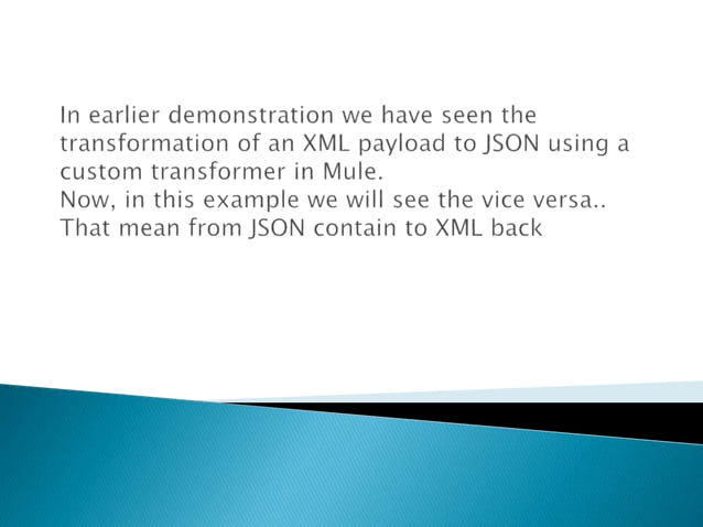 Converting with custom transformer part 2 | PPT