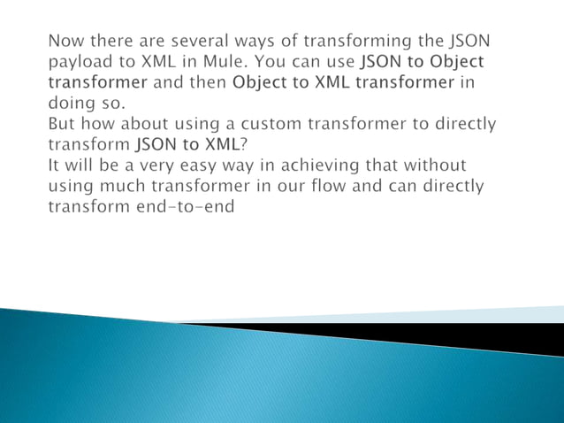 Converting with custom transformer part 2 | PPT