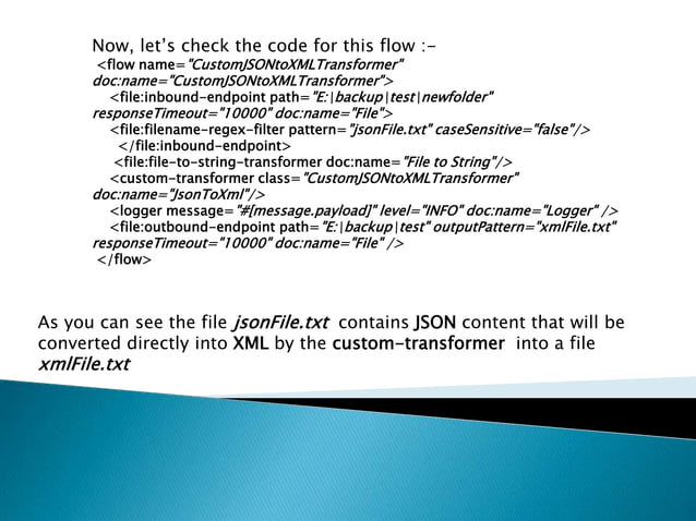 Converting with custom transformer part 2 | PPT