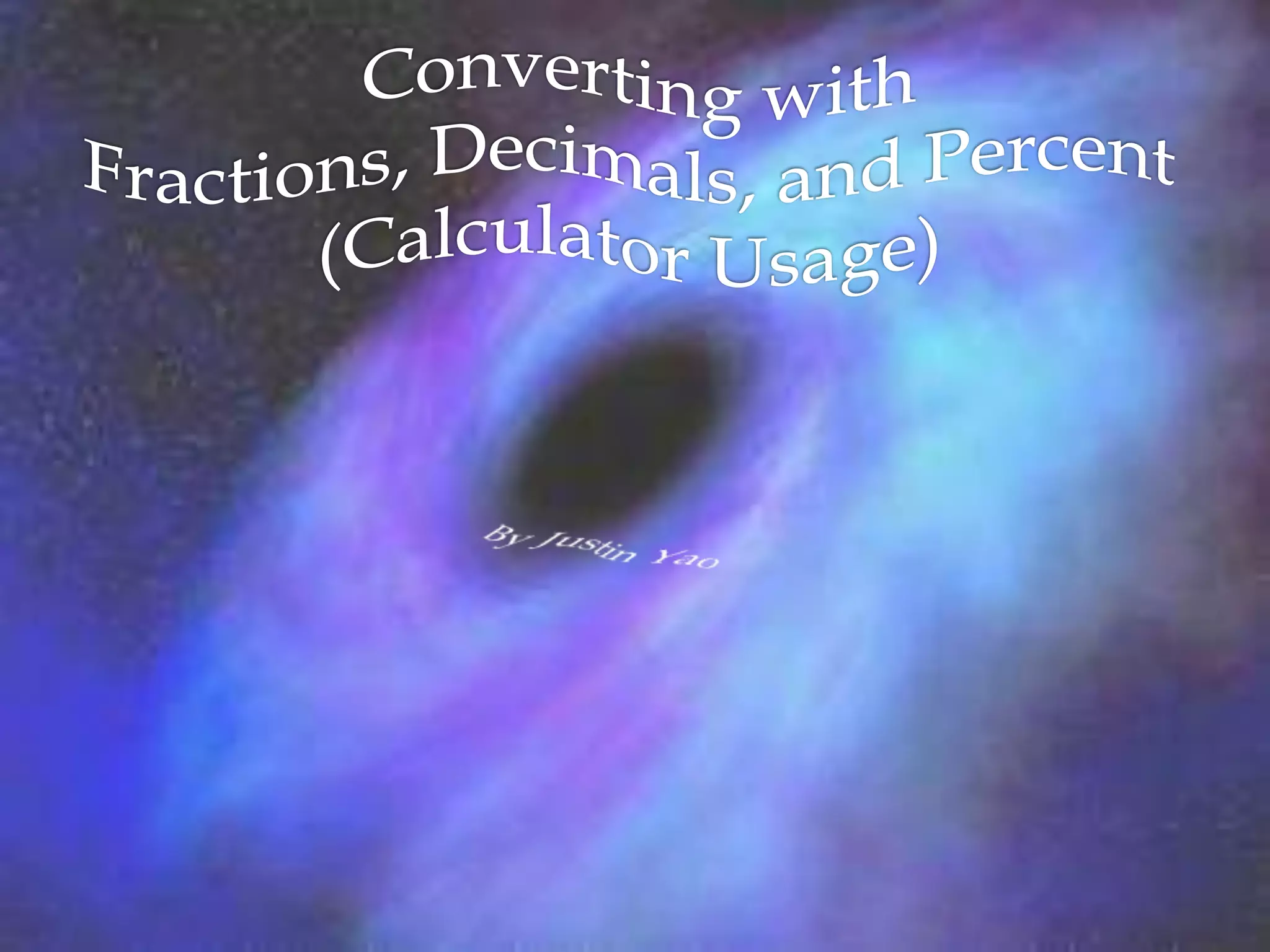 Converting with fractions, decimals, and percents | PPTX | Poker and ...