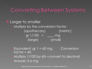Converting Within And Between Systems | PPT