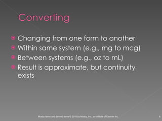 Converting Within And Between Systems | PPT