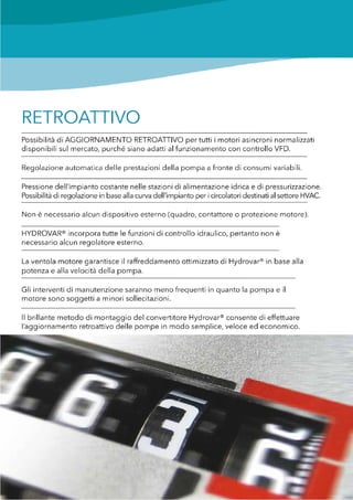 Convertitori Inverter Hydrovar - Lowara - Fornid | PDF | Free Download