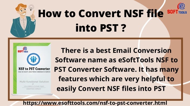 How to Convert NSF to PST? | PPT