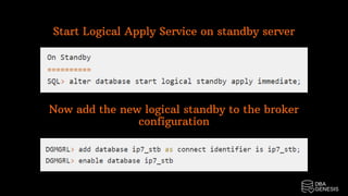 Convert Physical Standby Into Logical Standby | PDF