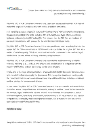 Convert SVG to PDF via CLI (command-line interface) and streamline your ...