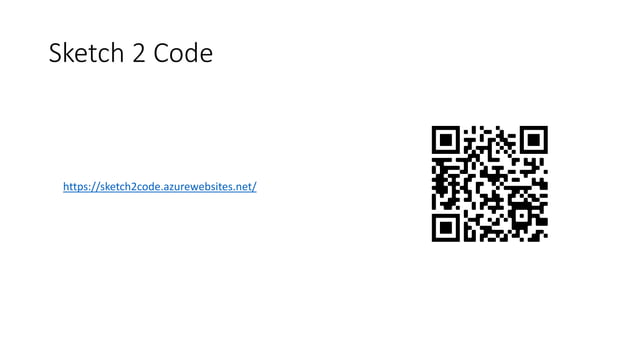 Convert your sketches to code with microsoft ai | PPT