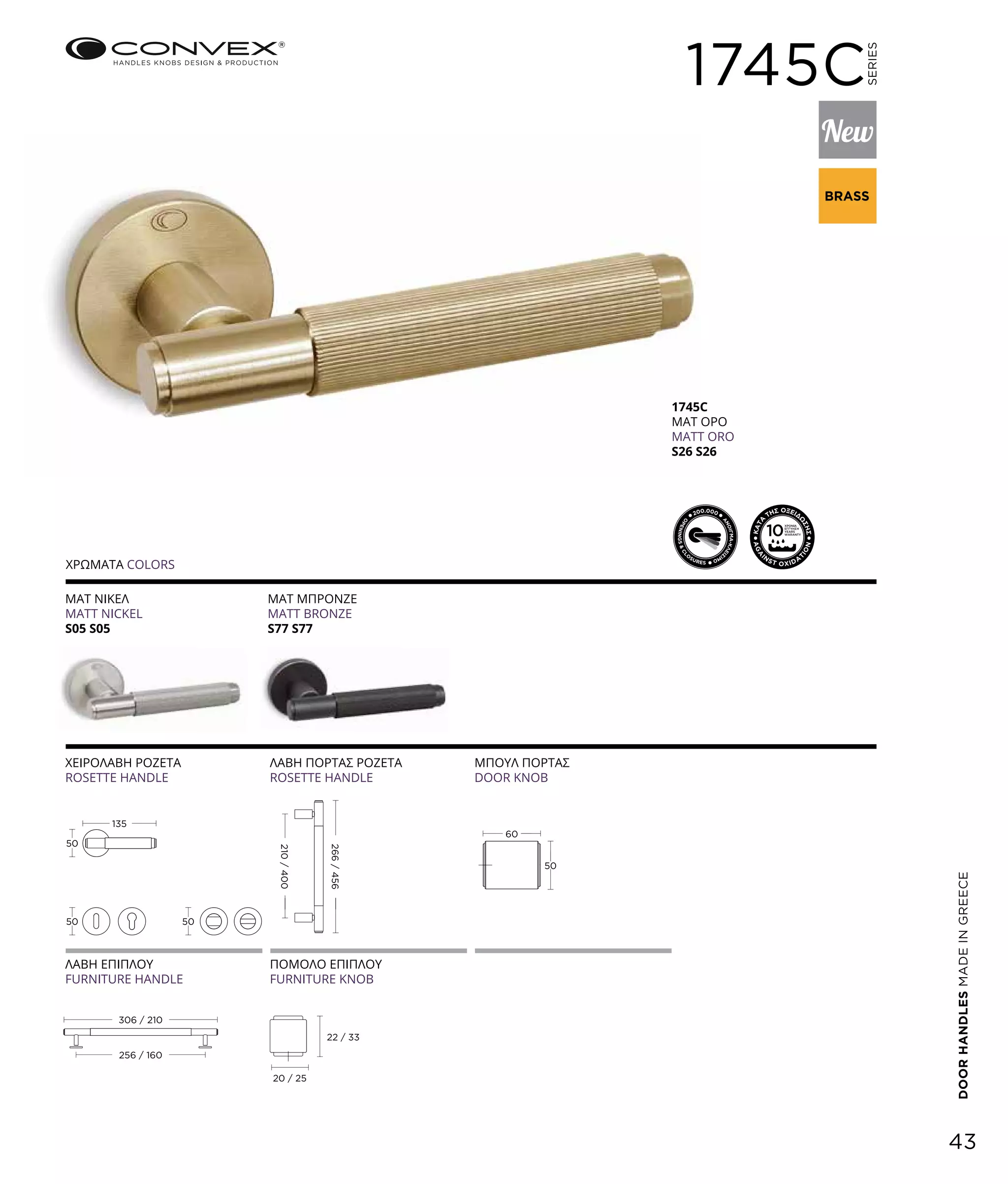 Convex Door & Window Handles | PDF
