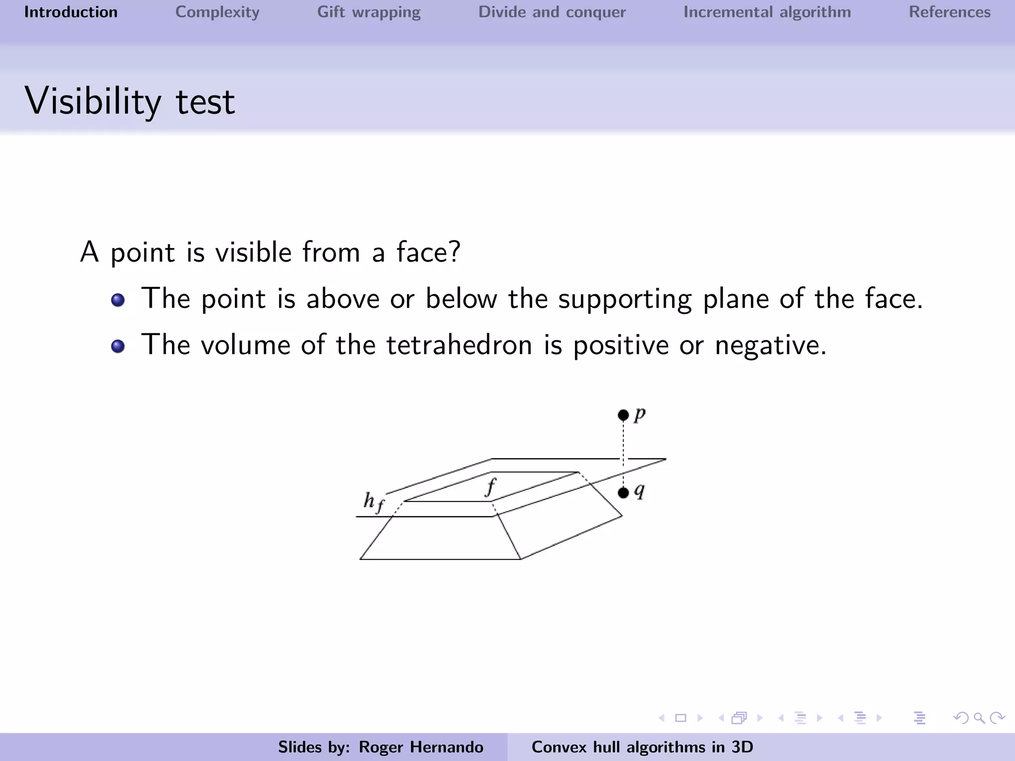 Convex hull in 3D | PPT
