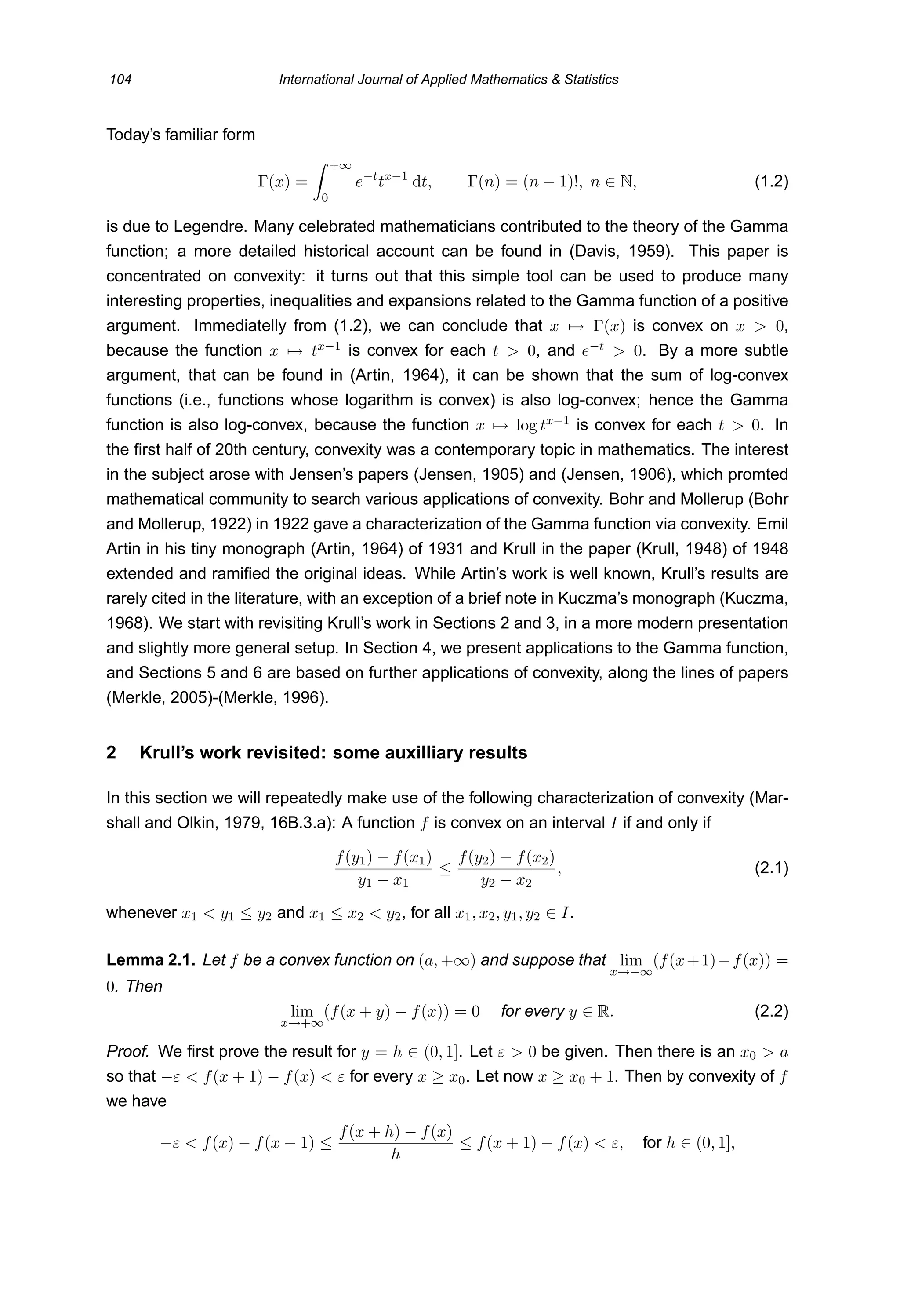 Convexity in the Theory of the Gamma Function.pdf