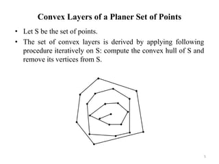 On the Convex Layers of a Planer Dynamic Set of Points | PPTX | 3-D Graphics | Computer Software ...