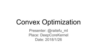 Convex optimization | PDF | Programming Languages | Computing