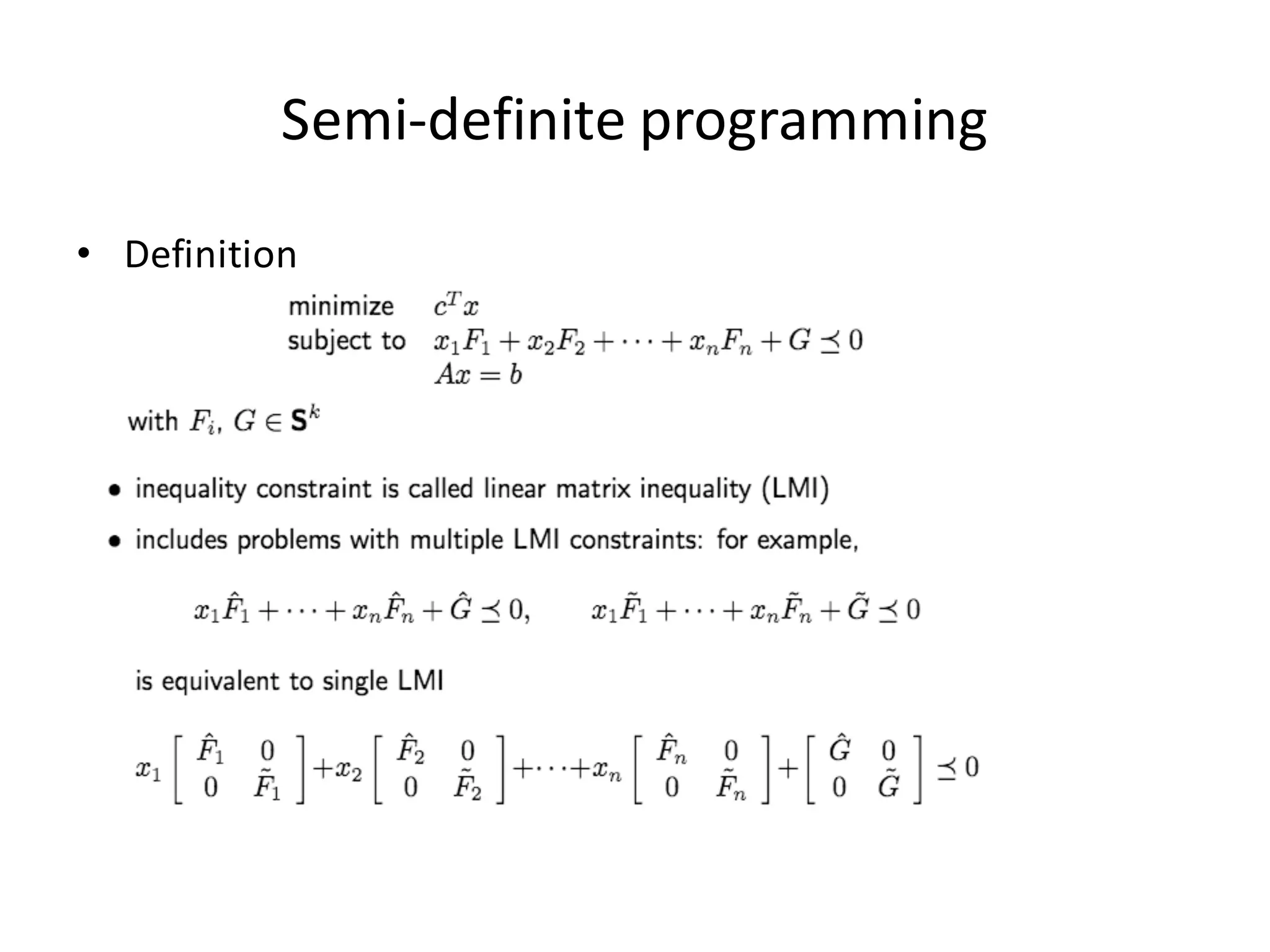 Convex optimization methods | PDF | Physics | Science