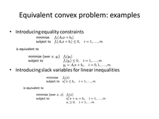 Convex optimization methods | PDF | Physics | Science