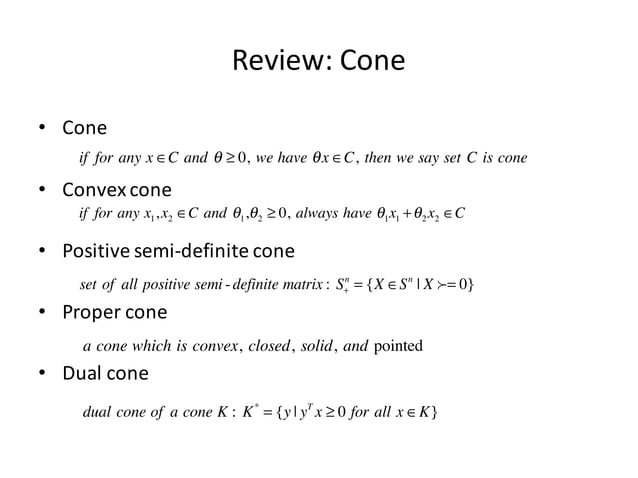 Convex optimization methods | PDF | Physics | Science