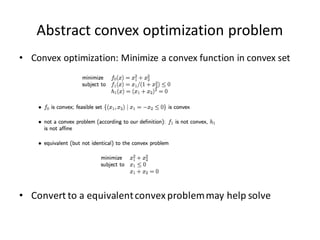 Convex optimization methods | PDF | Physics | Science