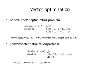 Convex optimization methods | PPT