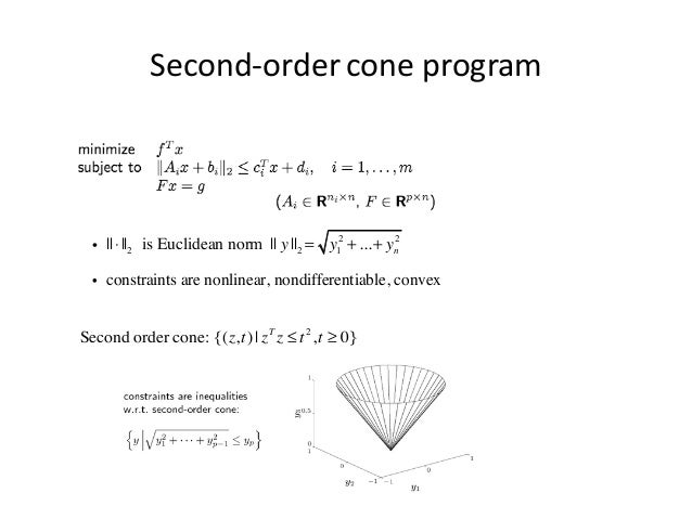 Convex Optimization Methods