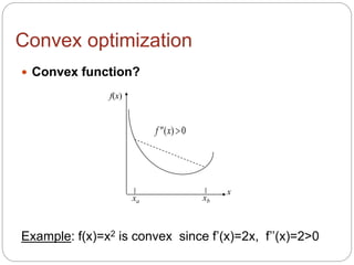 Convex optmization in communications | PPTX