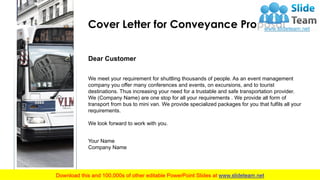 Conveyance Proposal PowerPoint Presentation Slides | PDF | Business | Business and Finance