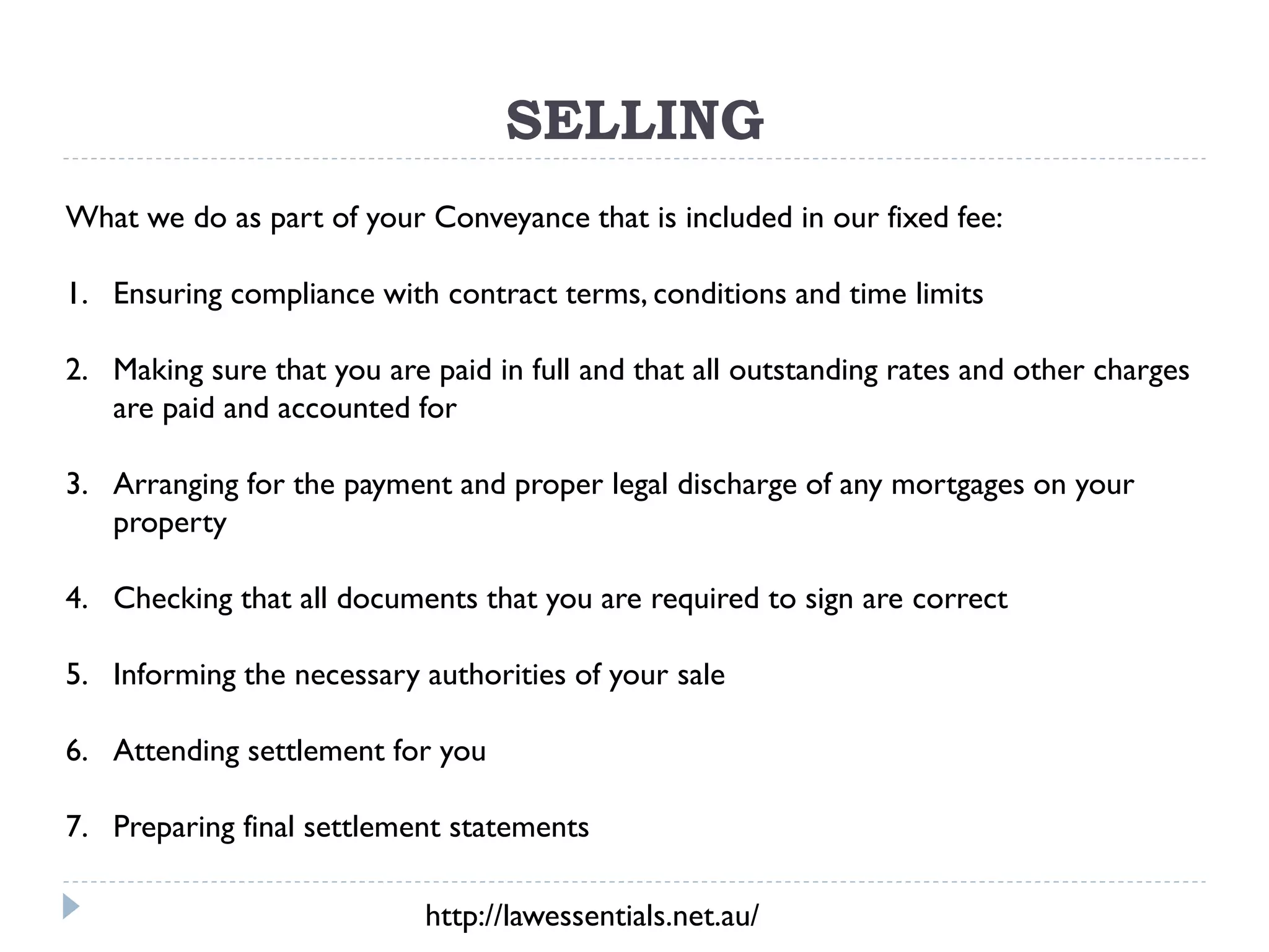 Conveyancing - Law Essentials | PPT